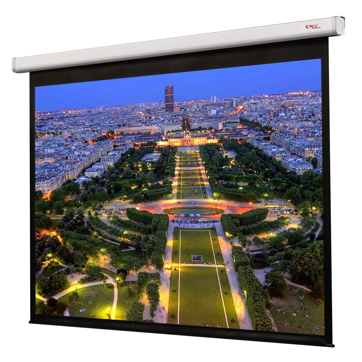 Liberty Grandview 77" (16:9) CNV Series Synchro Motor Motorized Screen ...