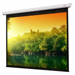 Liberty Show Manto 150" (16:9) Motorized Screen with Matte White Fabric ...