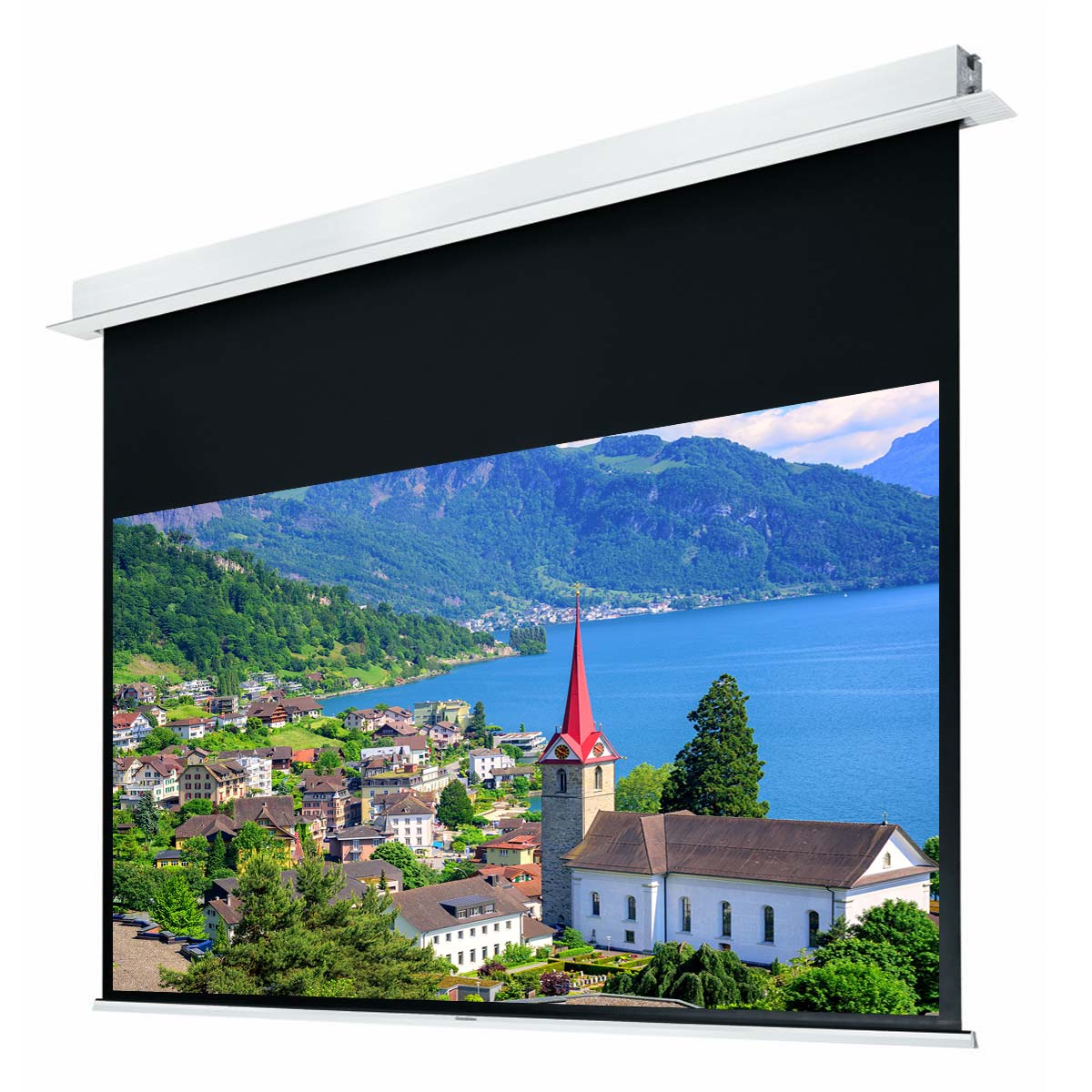 Liberty Grandview 137” (16:10) Hidetech Series Recessed Ceiling ...