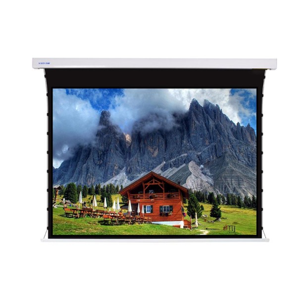 Liberty Screen Pro Jampo Tab-Tensioned Motorized 200" 4:3 8K ALR Long ...