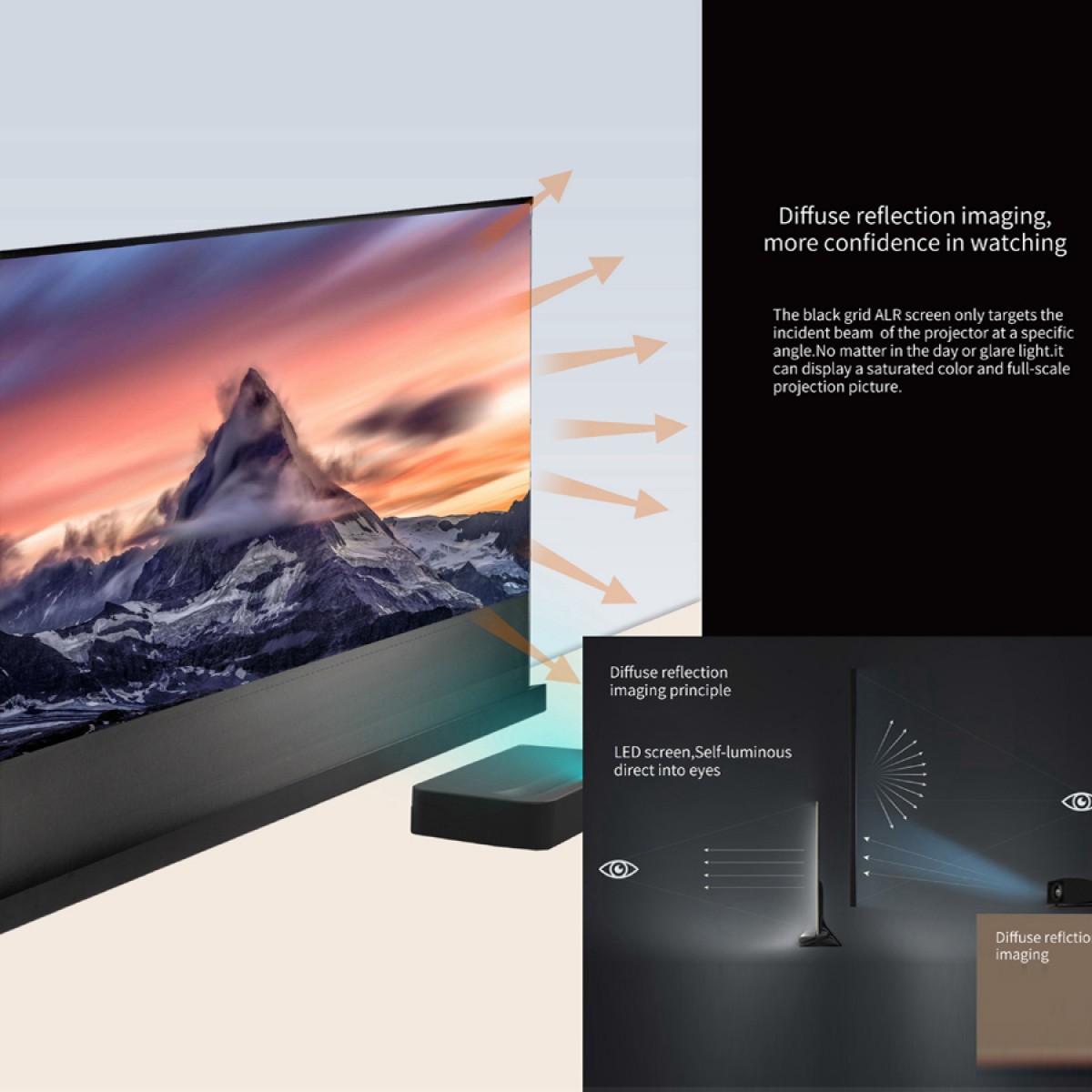 LIBERTY GRANDVIEW FANTASY Floor-Up Motorised Screens. (FHP Series) (DY3 ...